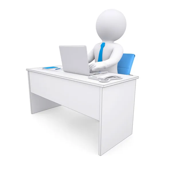 ᐈ 3d man computer stock photos, Royalty Free guy on computer images ...