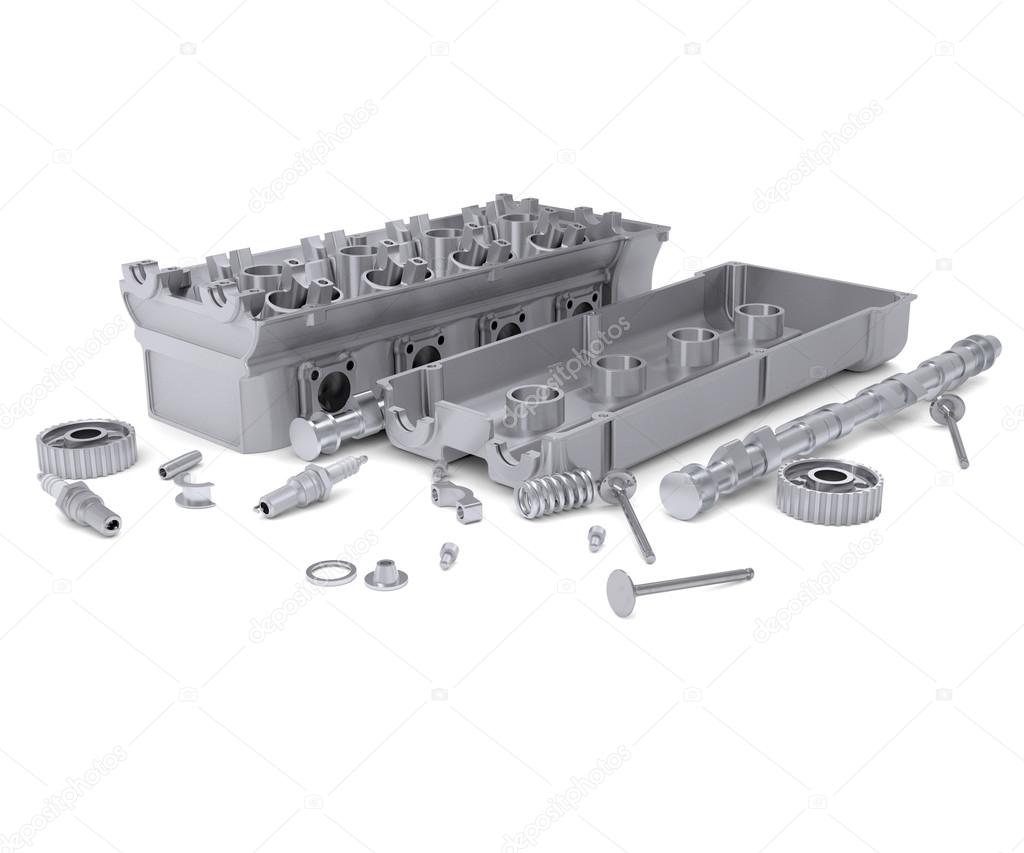 Head of cylinder block Stock Photo by ©cherezoff 34100363
