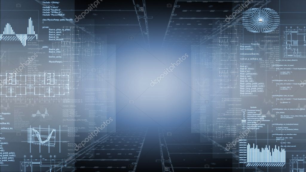 High-tech drawings and graphics — Stock Photo © cherezoff #35214099