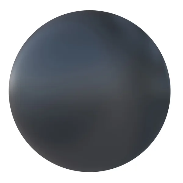 3d black sphere | 3d black sphere, on white background — Stock Photo ...