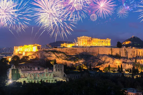 Athens fireworks Stock Photos, Royalty Free Athens fireworks Images ...