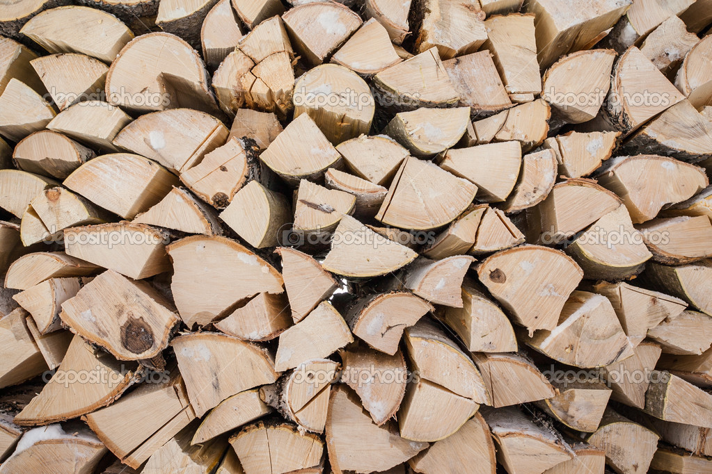 madera en bruto de abedul — Foto de stock © Streluk #40756987