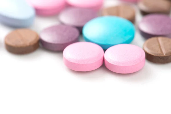 Pink painkillers — Stock Photo © RobStark #3041353