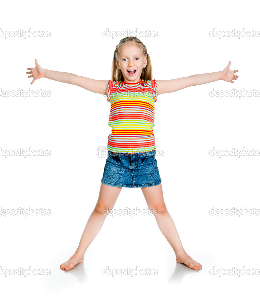 Smiling little girl Stock Photo by ©GekaSkr 12563994 Smiling little girl Stock Photo by ©GekaSkr 12563994