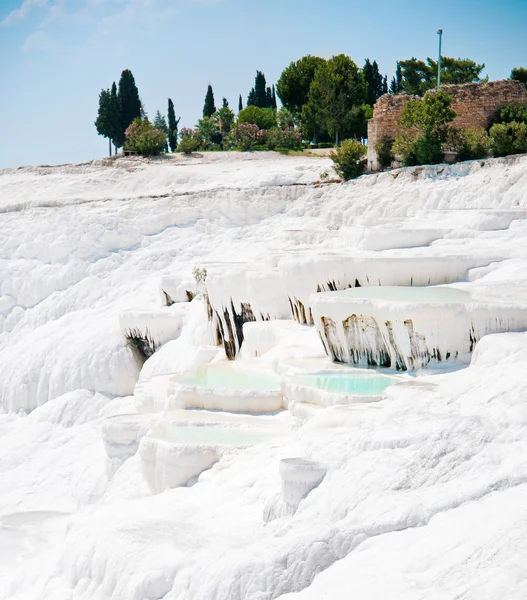 Pictures: turkey pamukkale | Pamukkale in Turkey — Stock Photo ...