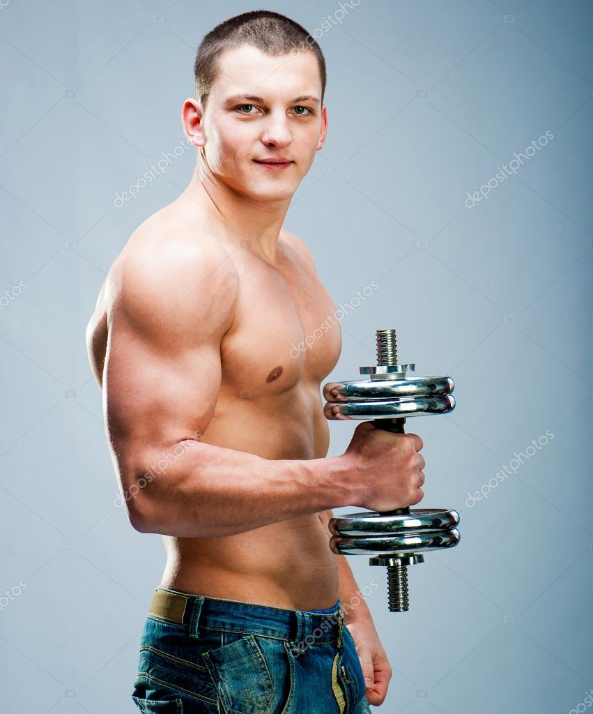 Muscular man Stock Photo by ©GekaSkr 19257187