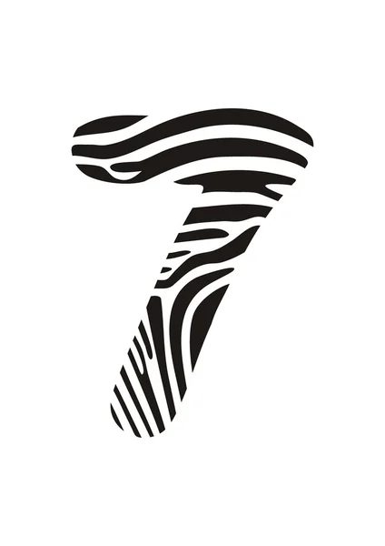 Font zebra, letter Z Stock Vector Image by ©vlado #46027903