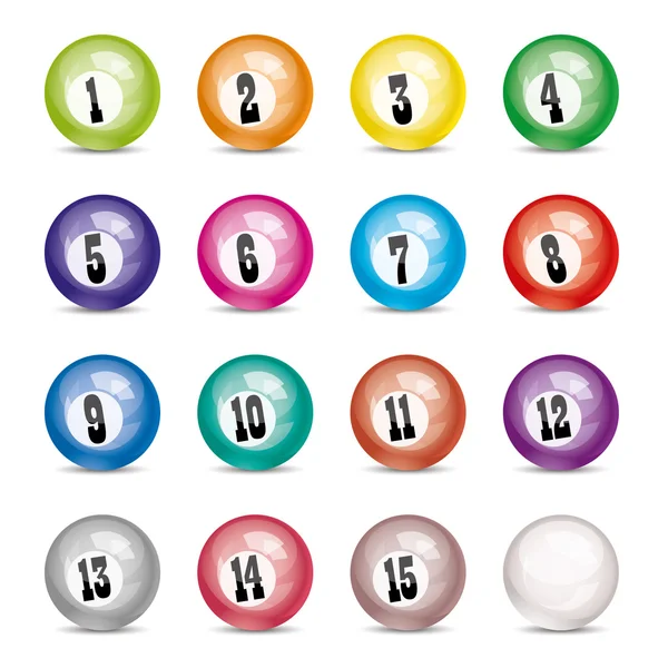 Pool Ball Alphabet — Stock Photo © eyematrix #11324461