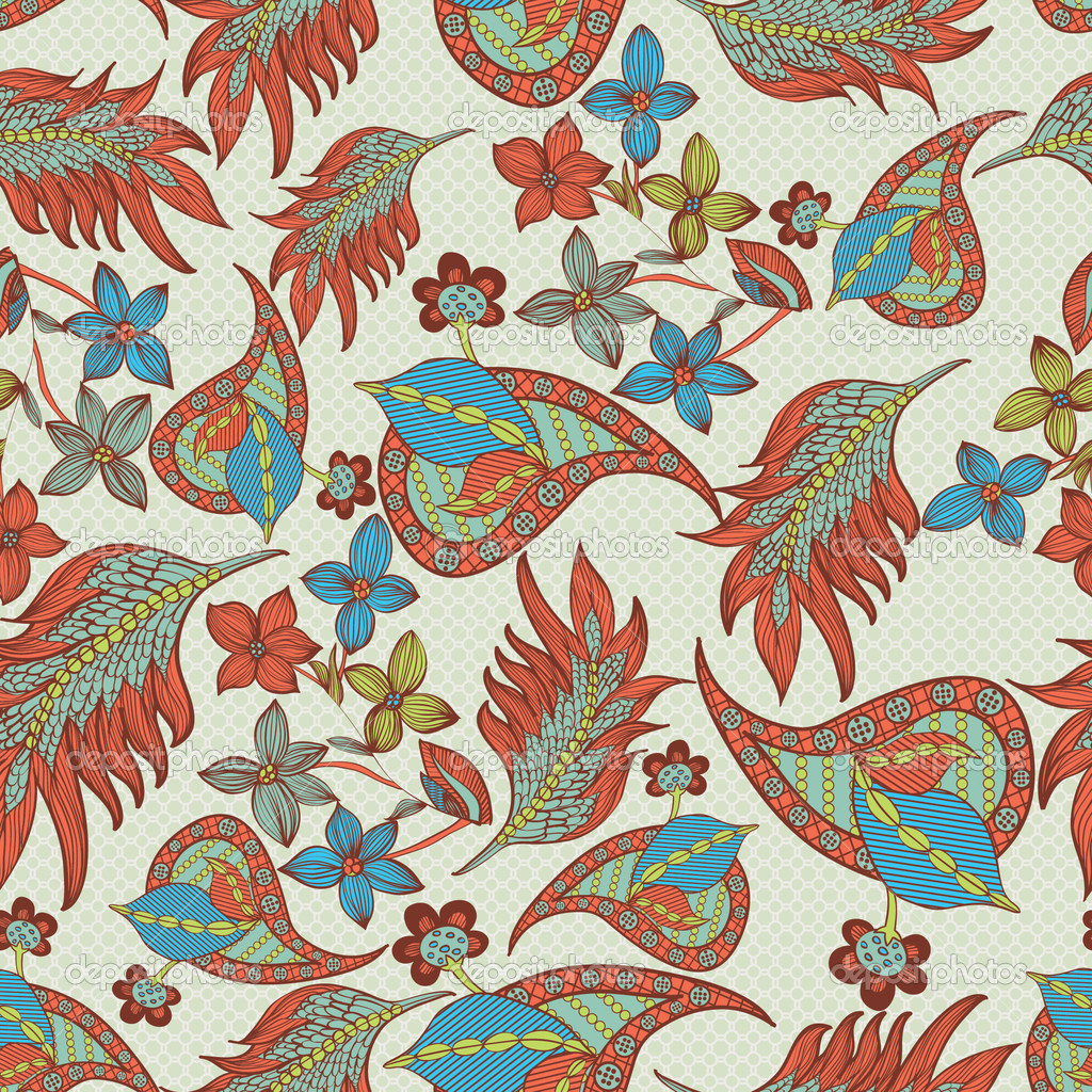 Paisley Pattern Stock Vector Image by ©Olegnesterov #37307191