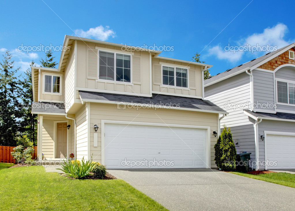 American house exterior. — Stock Photo © iriana88w #47578403