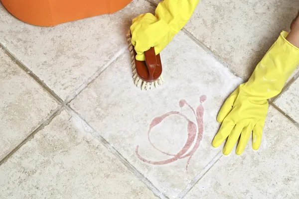 Scrubbing the floor Stock Photos, Royalty Free Scrubbing the floor ...