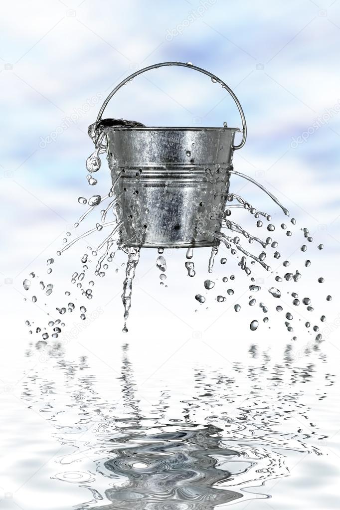 Pouring Water Bucket