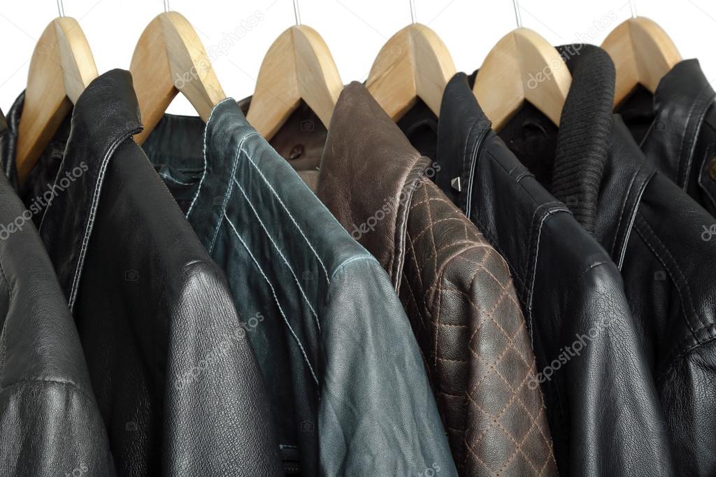 Leather jackets — Stock Photo © costasz #43766447