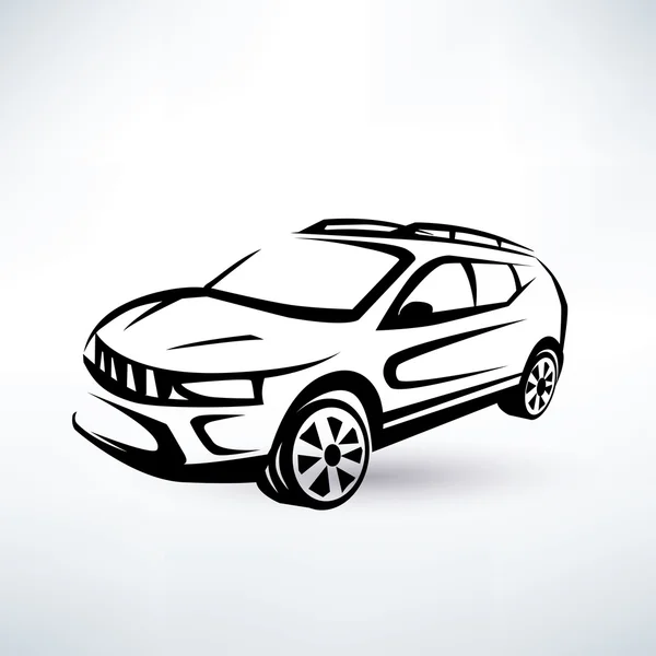 Nastínil auto skica Stock vektory, Royalty Free Nastínil auto skica ...