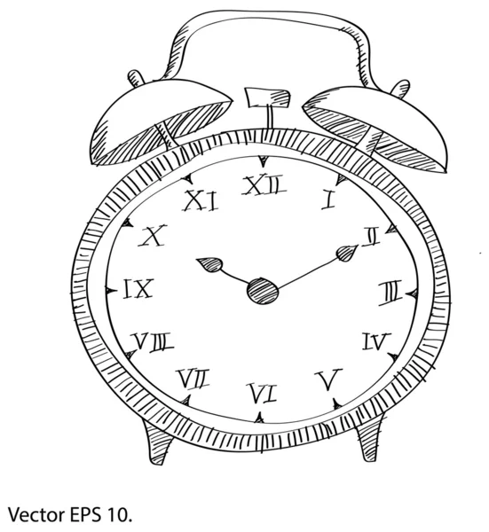 Rajz vektorgrafikus óra — Stock Vector #25925479
