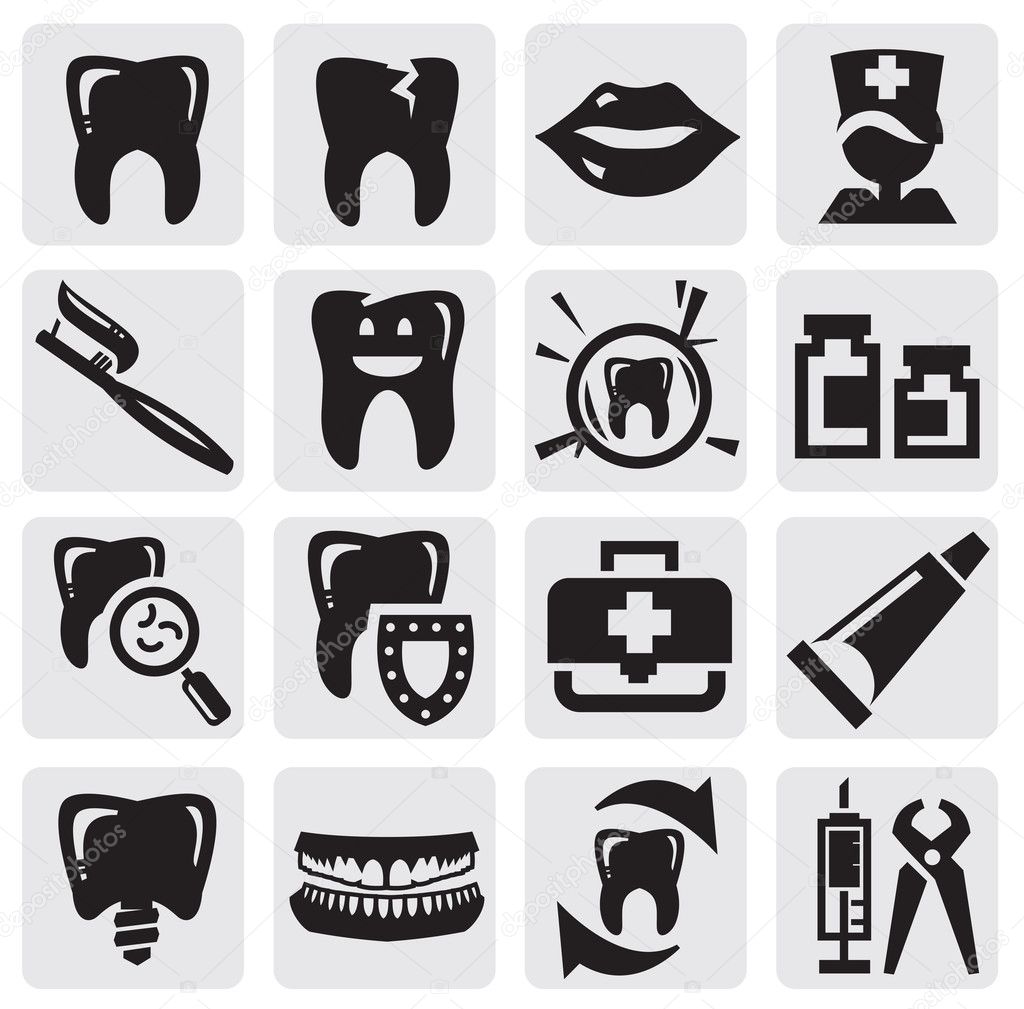 Tooth icon Stock Vector Image by ©bioraven #12438235