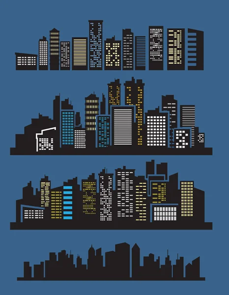 City night Vector Art Stock Images | Depositphotos