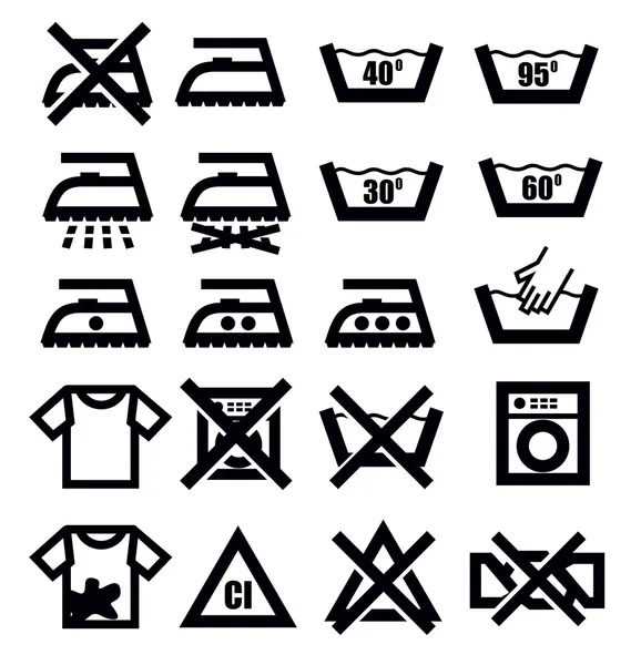 Washing signs Vector Art Stock Images | Depositphotos