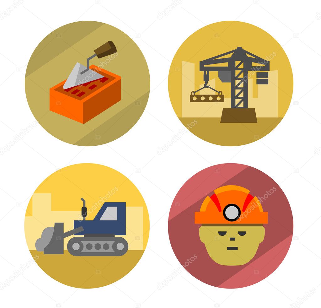 Construction icons Stock Vector Image by ©bioraven #46795637