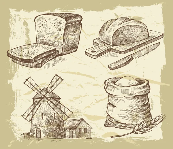 5,330 Flour mill Vector Images, Flour mill Illustrations | Depositphotos