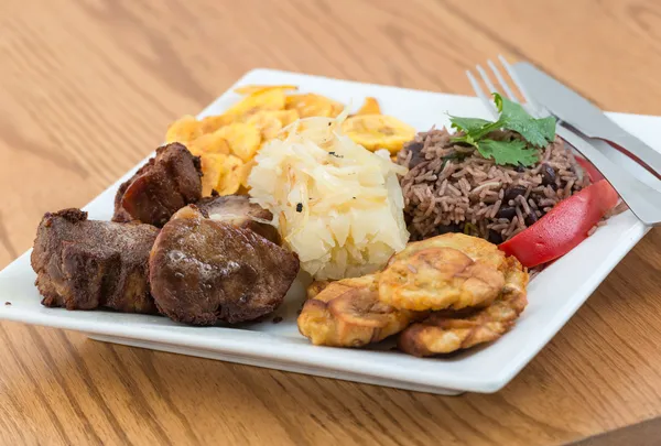 Traditional Cuban Cuisine — Stock Photo © yelo34 #41792475
