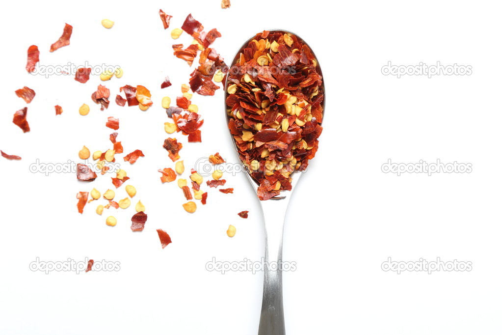 Crushed chillies Stock Photo by ©payphoto 20424593