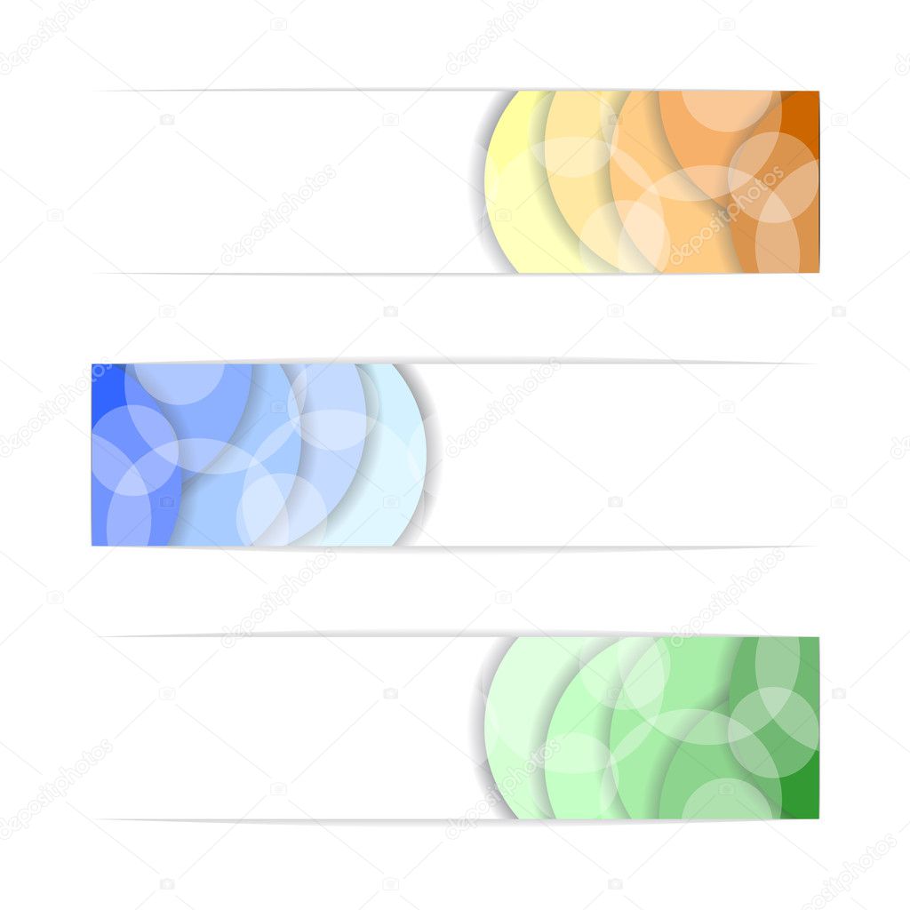 Conjunto de pancartas Vector de stock #25670987 de ©chrishall