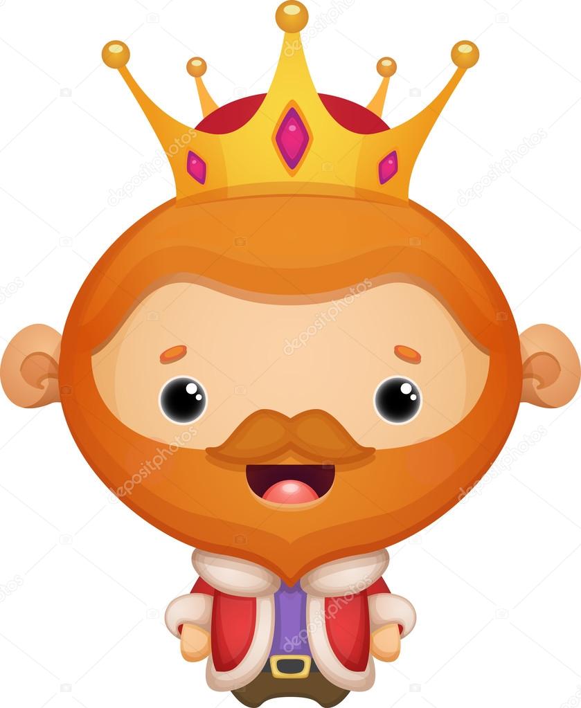 Rey de dibujos animados Vector de stock por ©Real_Illusuion 31165353