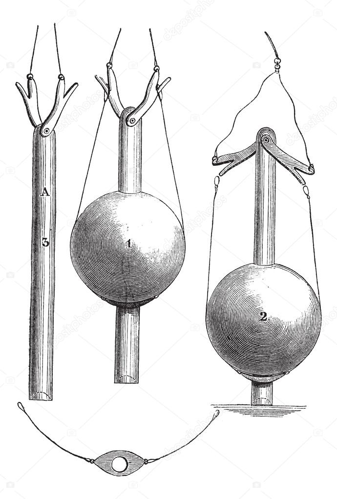 Lead line invented by Mr. Brooke, the U.S. Navy, vintage engravi Stock ...