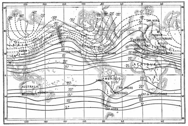 Isotherm Lines