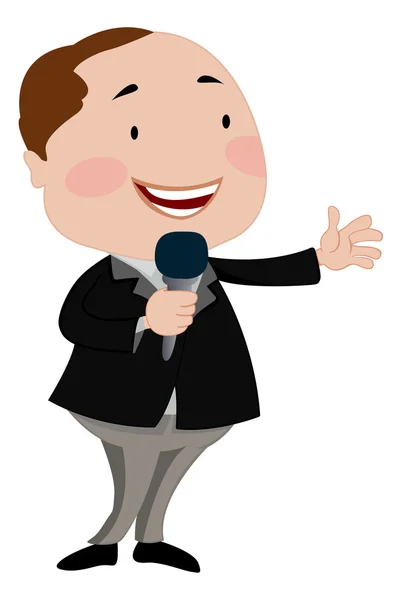 ᐈ Emcee cartoon stock vectors, Royalty Free emcee illustrations ...