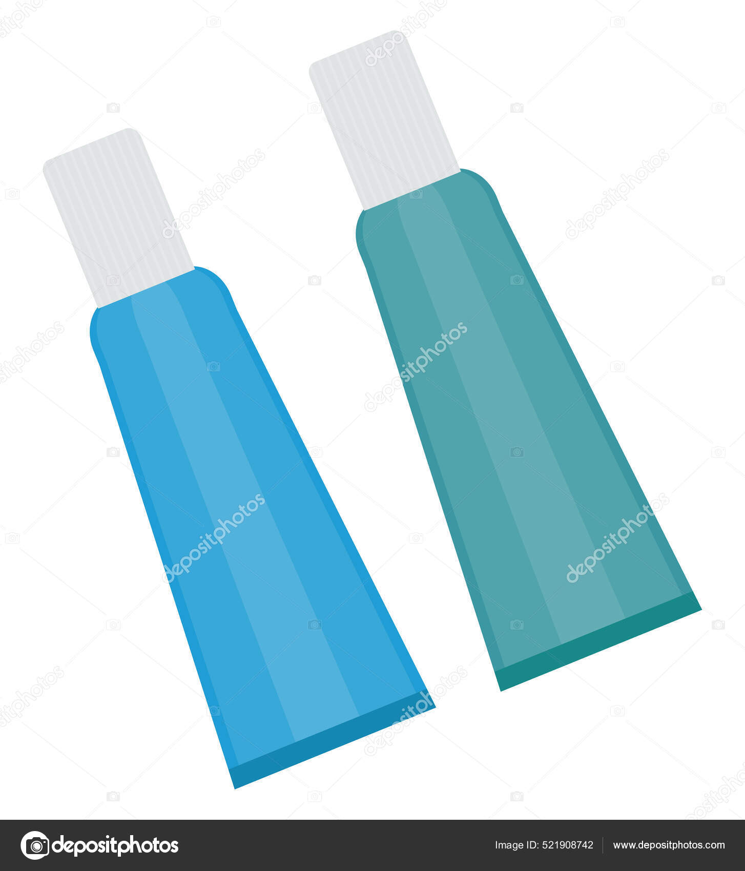 Toothpaste Illustration Vector White Background Stock Vector by ...