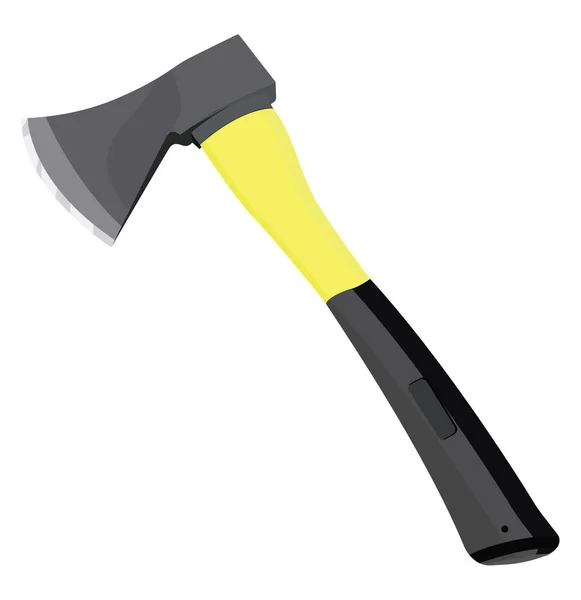 Black Axe Illustration Vector White Background Stock Vector by ...