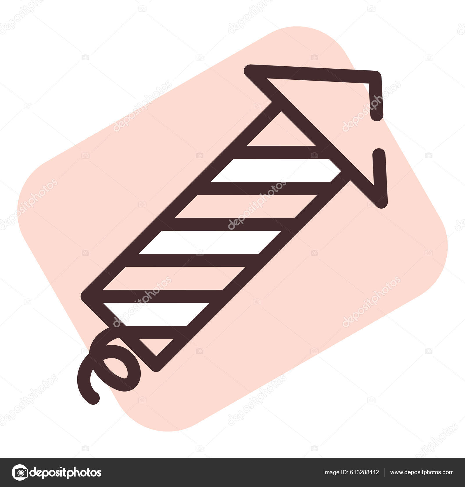 Circus Firework Illustration Vector White Background Stock Vector by ...