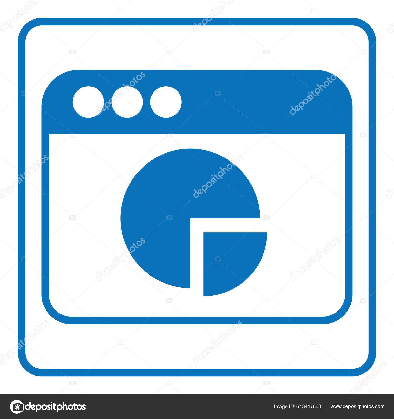 Development Pie Chart Illustration Vector White Background Stock Vector ...