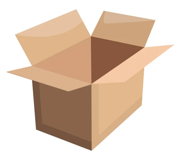 Closed Box Illustration Vector White Background Stock Vector by ...