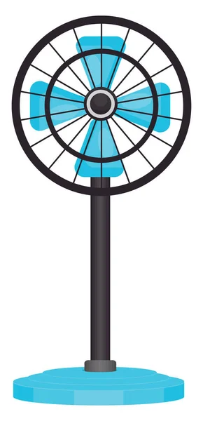 Stand Fan Illustration Vector White Background Stock Vector by ...