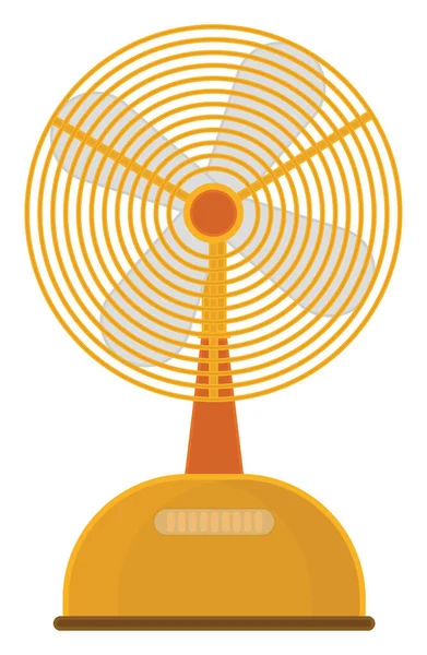 Stand Fan Illustration Vector White Background Stock Vector by ...