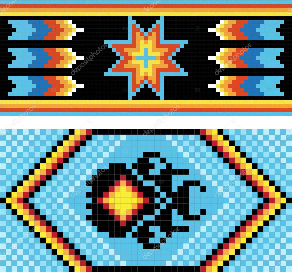 Traditional (native) American Indian pattern Stock Photo by ©marina_ua ...