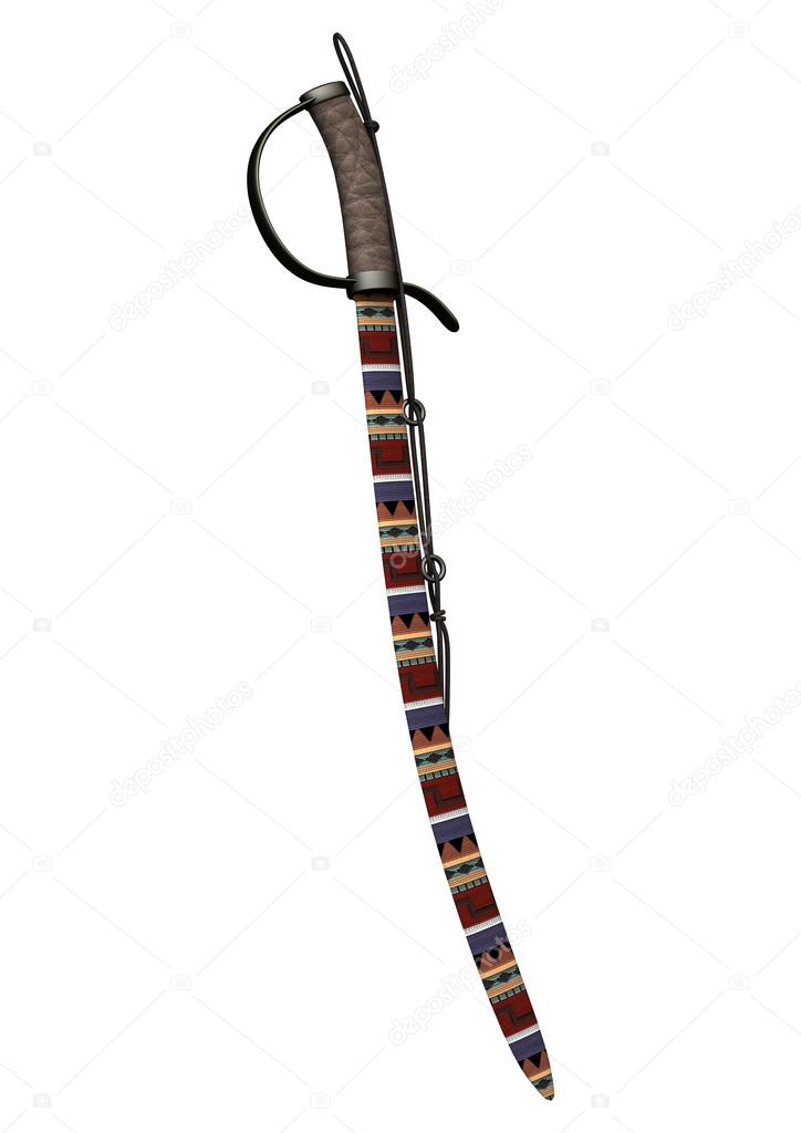 Native American Sword — Stock Photo © PhotosVac #36782749