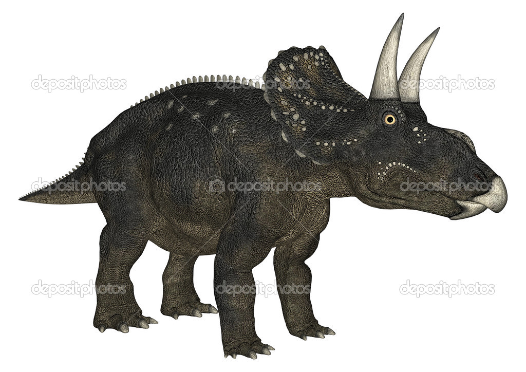 Dinosaur Diceratops Stock Photo by ©PhotosVac 40220003