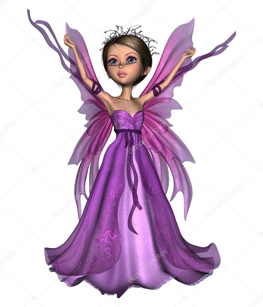 Flying Little Fairy Butterfly — Stock Photo © PhotosVac #41204971