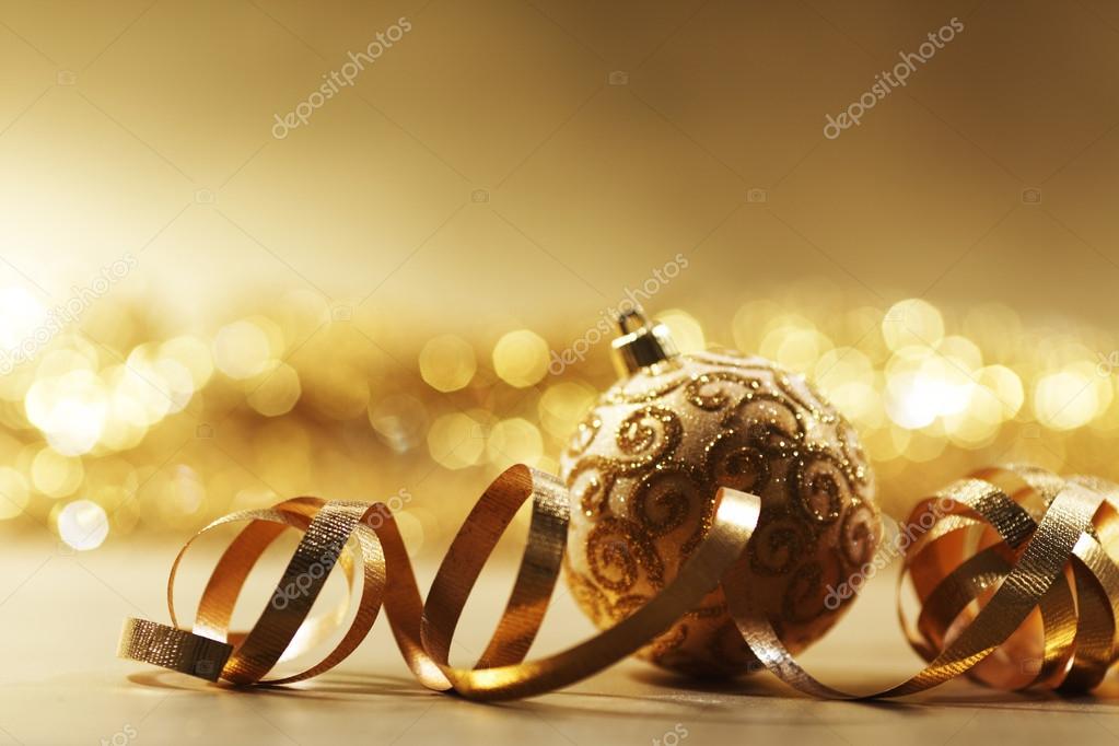 Golden christmas card Stock Photo by ©yellow2j 13562959