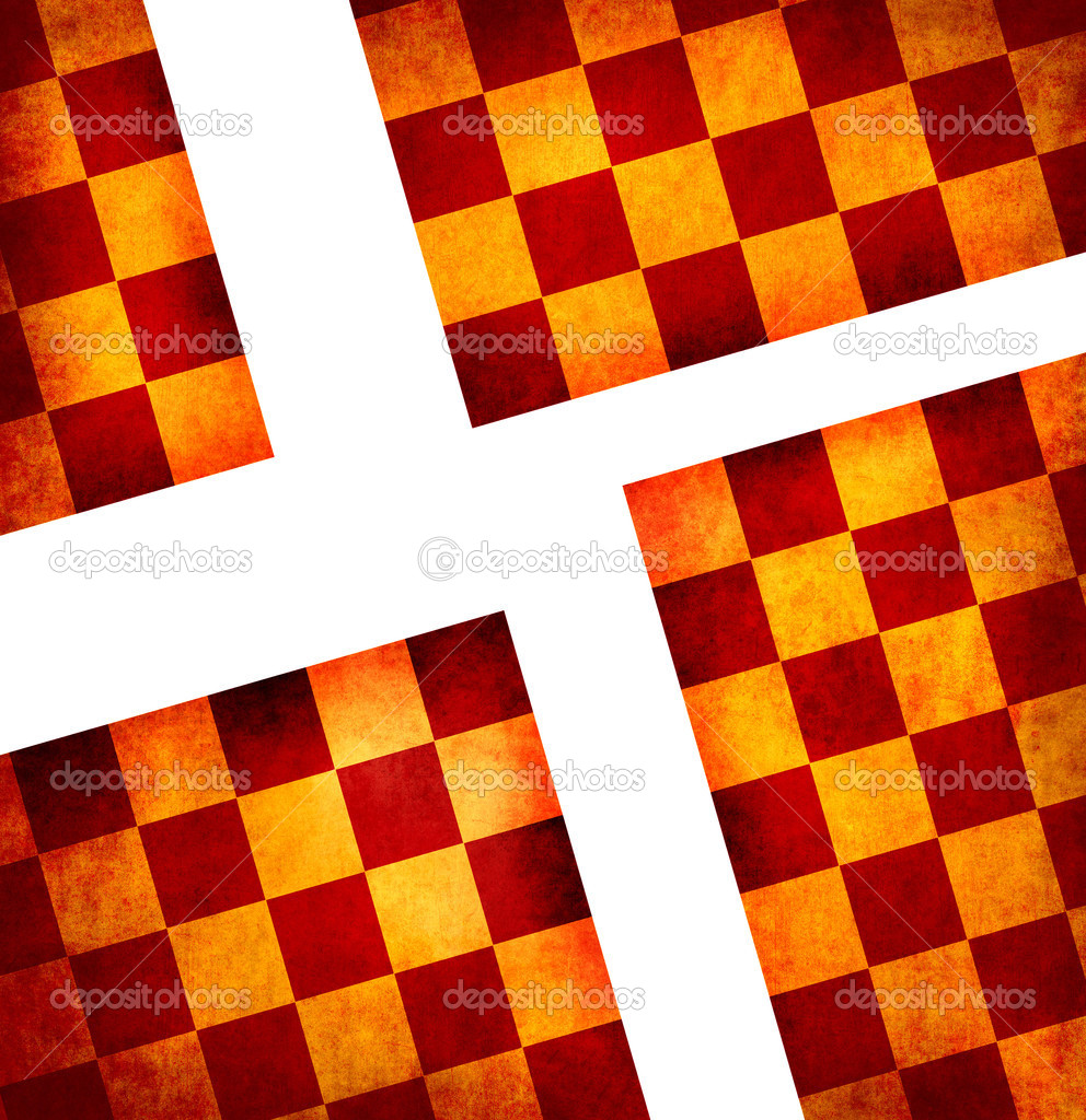 Orange checkered background — Stock Photo © Nik_Merkulov #27816193