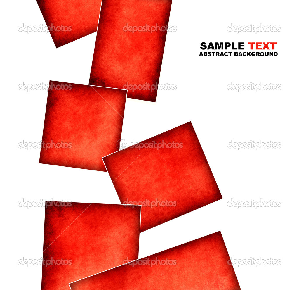 Square design element on white with place for text — Stock Photo © Nik ...