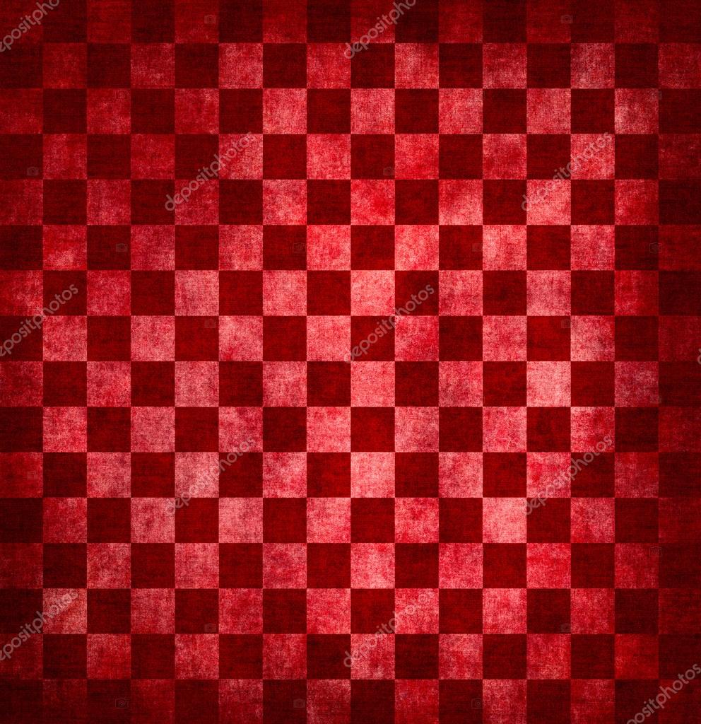 Red grunge checkered background Stock Photo by ©Nik_Merkulov 27843655