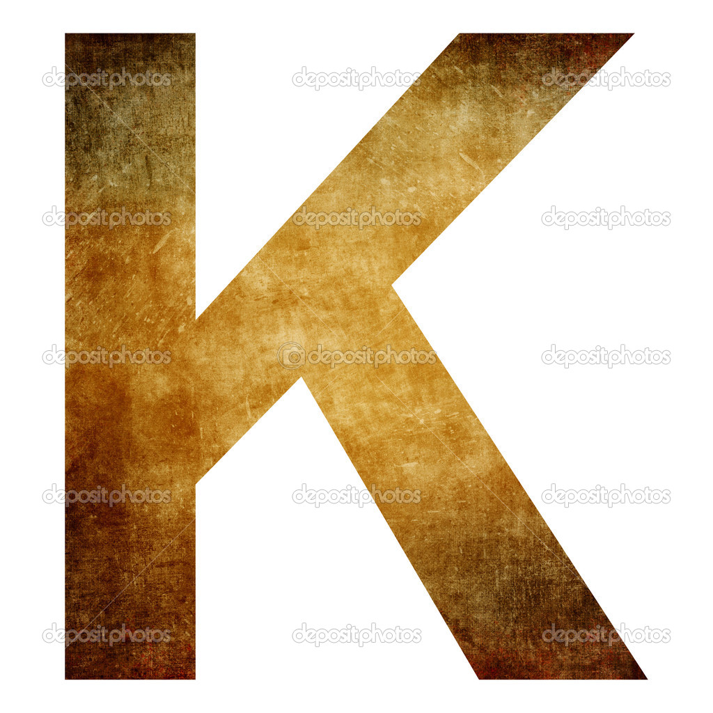Grunge letter — Stock Photo © Nik_Merkulov #28228315