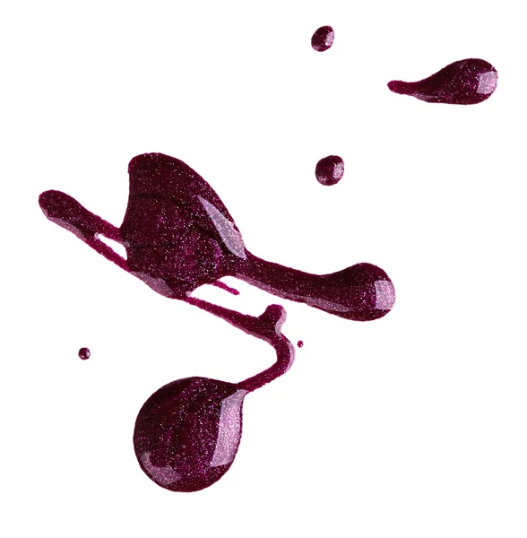 Splash of red nail polish — Stock Photo © Nik_Merkulov #47744713