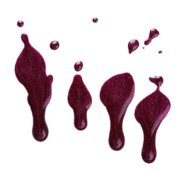 Nail Polish Splashes isolated on white — Stock Photo © voronin-76 #5047466