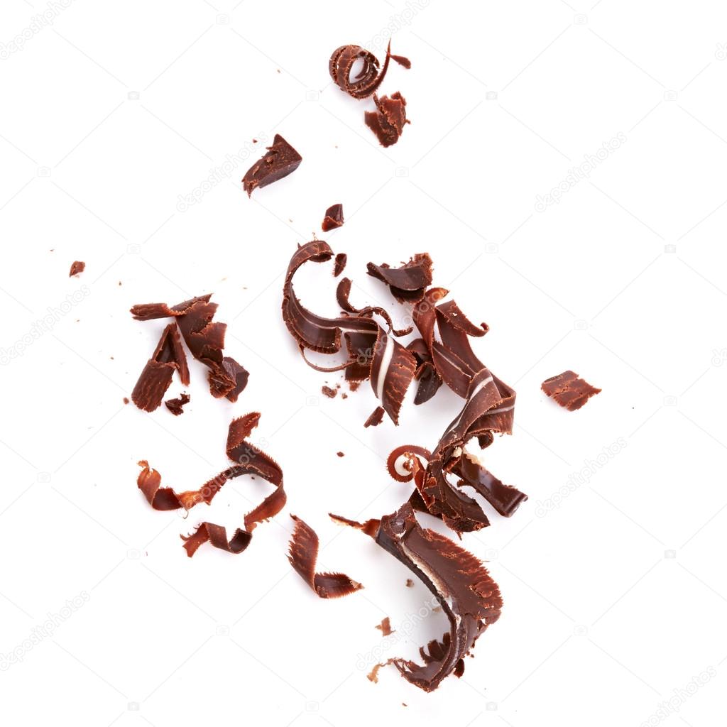 Chocolate shavings Stock Photo by ©Nik_Merkulov 49787909